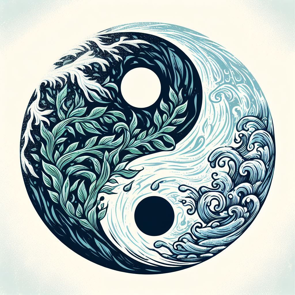 Harmonia Dual: Desvendando o Yin e Yang - Verdade Invisível